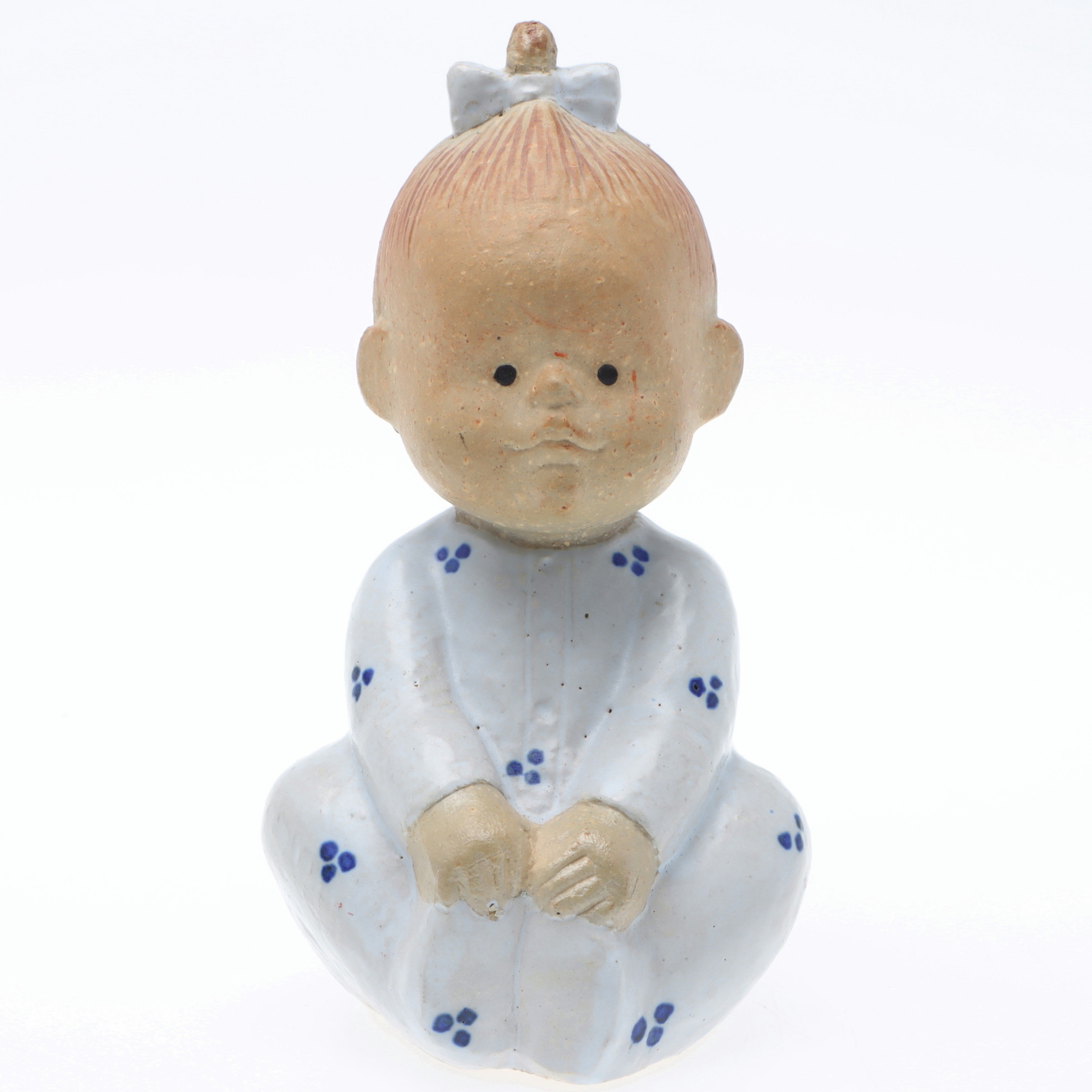 LISA LARSON. Figurin, stengods, "Pyret", All världens barn, Atelje ...