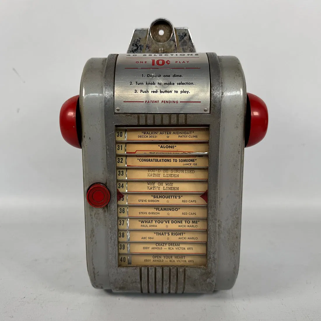 AMI Model WM40 10 Cent Wallbox (1940-1952) | Barnebys