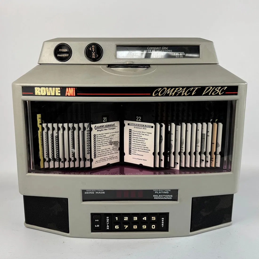 2000 Rowe Ami CD-WB Wallette 100 CD Wallbox | Barnebys