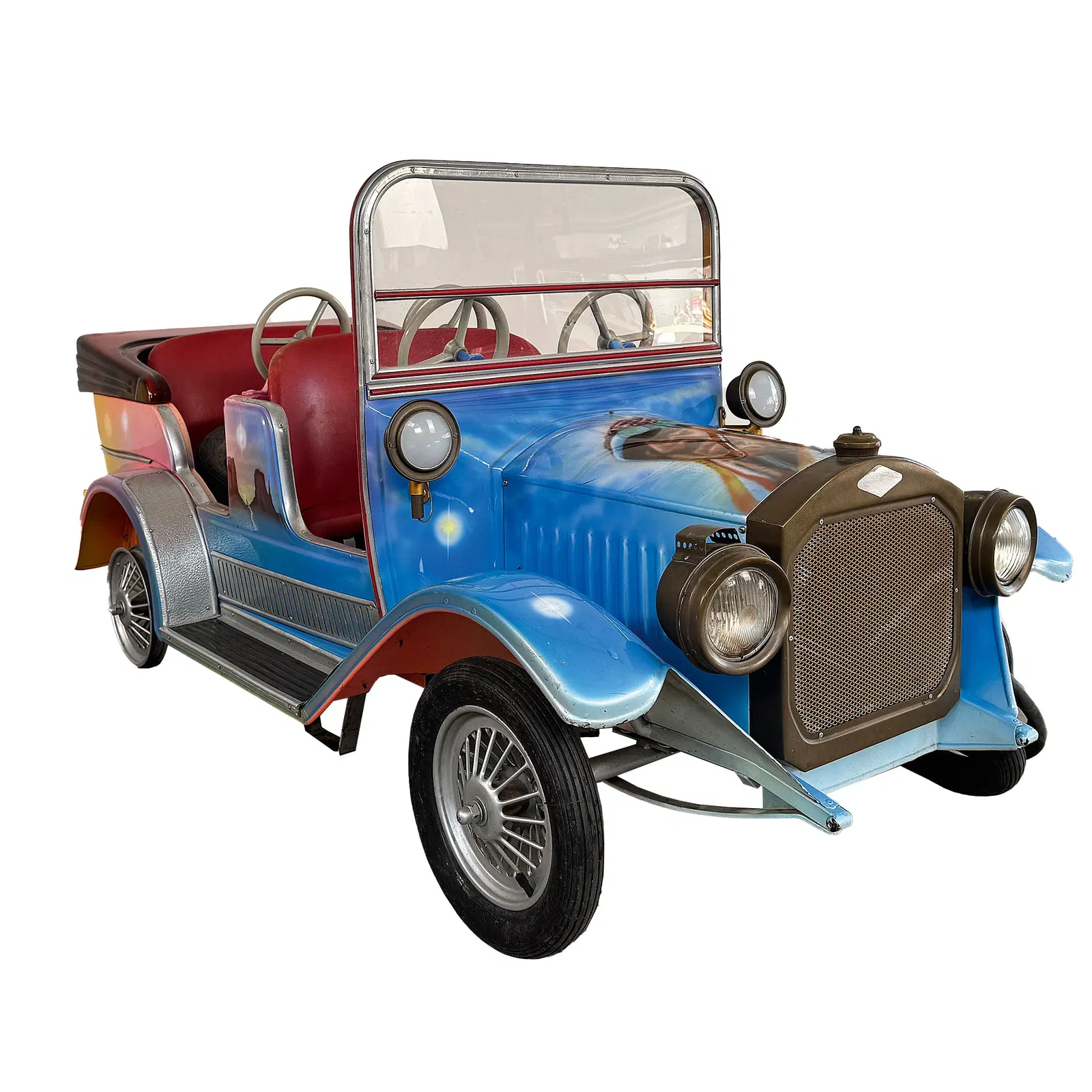 1974 Autopede Ford Model T Carousel Car in Native American Theme | Barnebys
