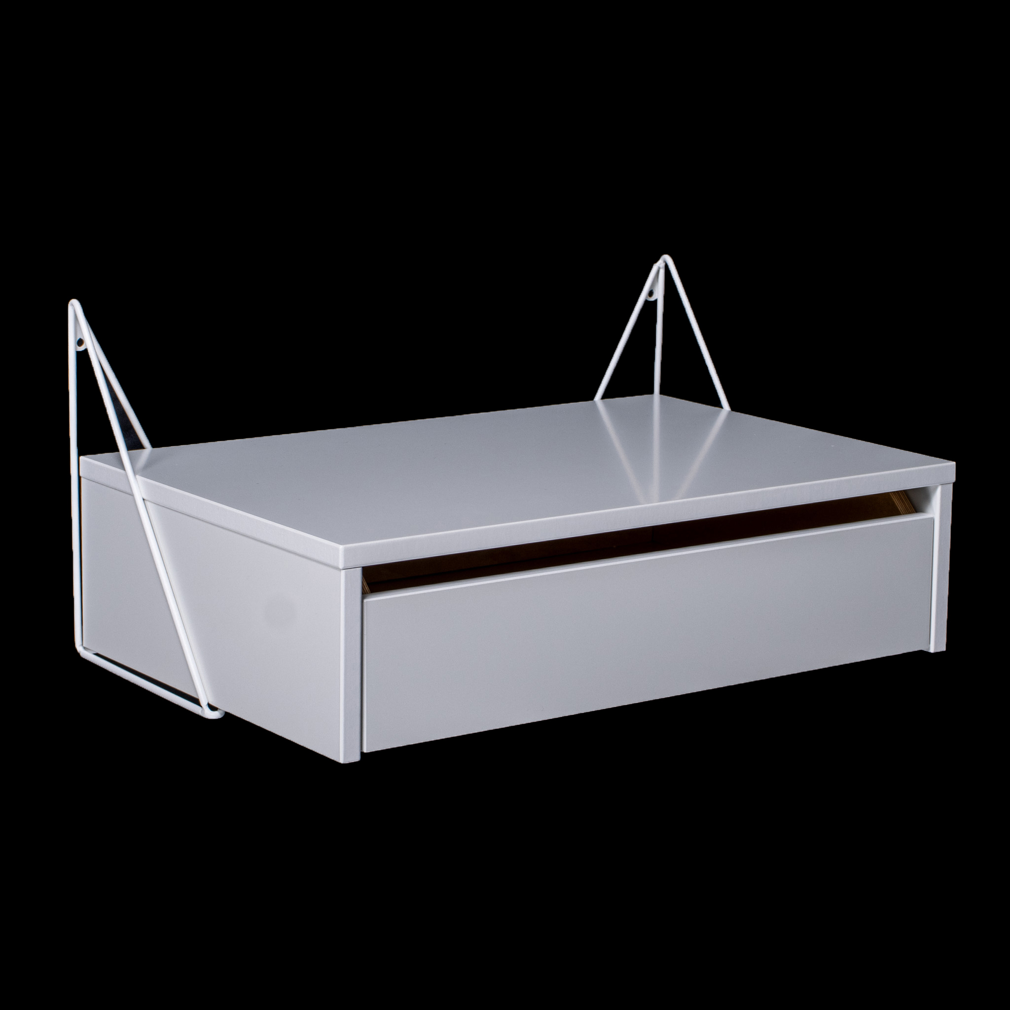 WALL SHELF ON CONSOLE, "Pythagoras", design Gustav Rosén, Maze ...