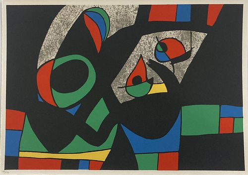 Joan Miro - Le Lezard aux Plumes d'Ord 4 | Barnebys