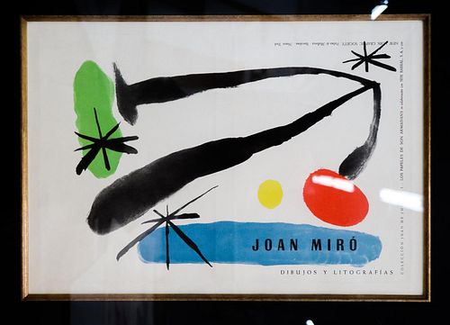 Joan Miro - Cover from Drawlings and Lithographs from | Barnebys
