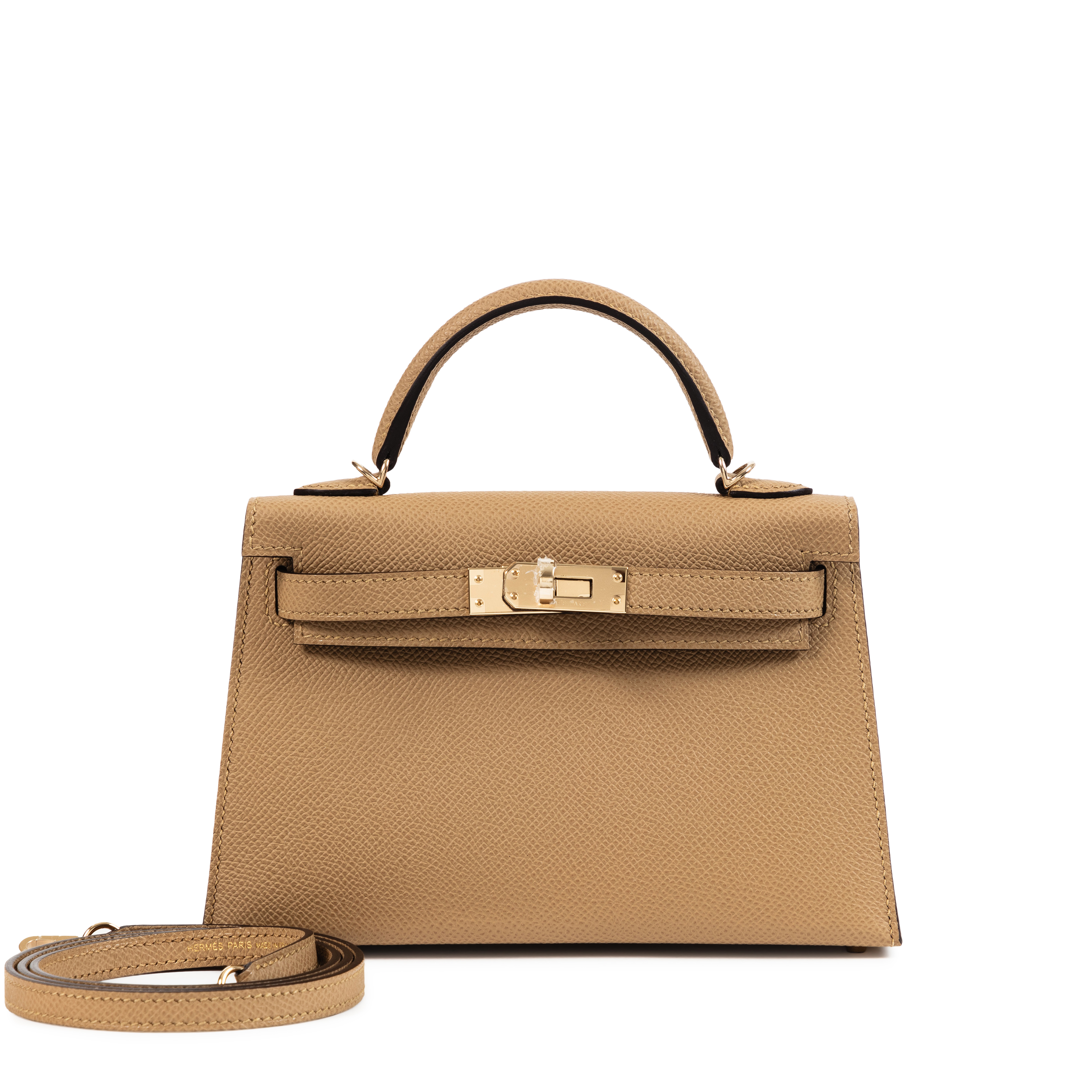 Poussière Epsom Mini Kelly II 20 Permabrass Hardware, 2025