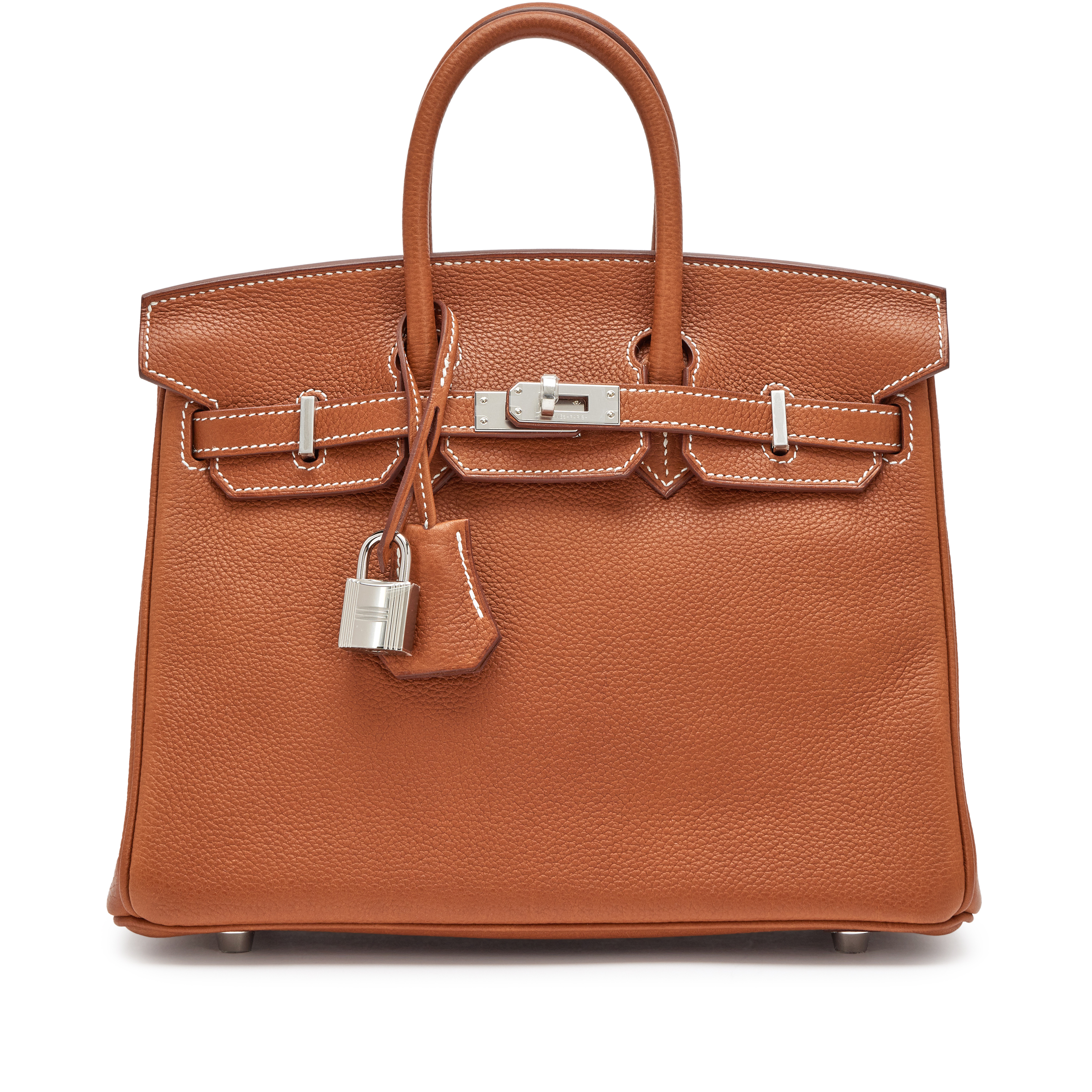 Fauve Barenia Faubourg Birkin 25 Palladium Hardware, 2025 | Barnebys