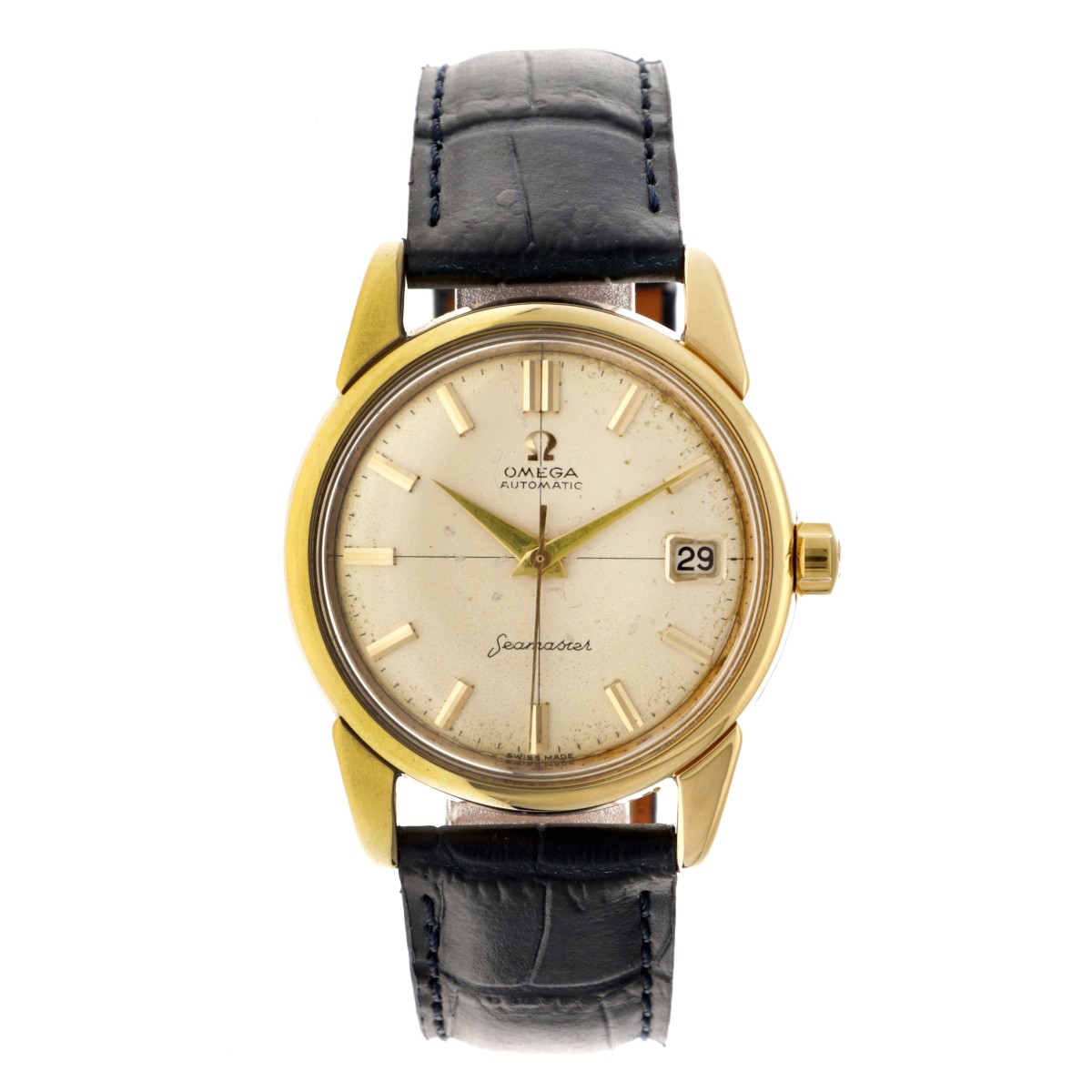 #908 | Omega Seamaster cal.503 "Dennison" 18K. - Men's watch - approx ...