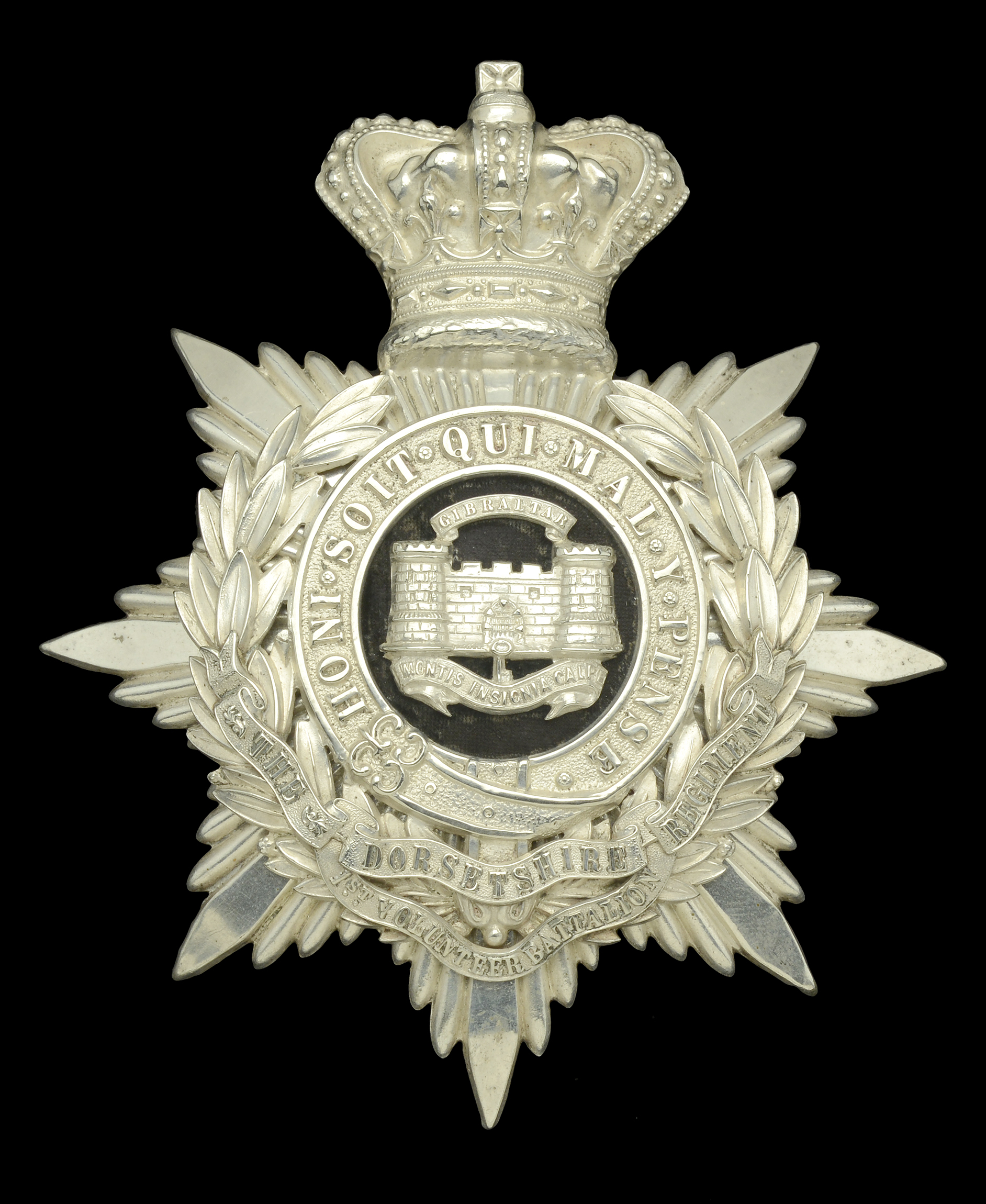1st Volunteer Battalion The Dorsetshire Regiment Officer’s Helmet ...