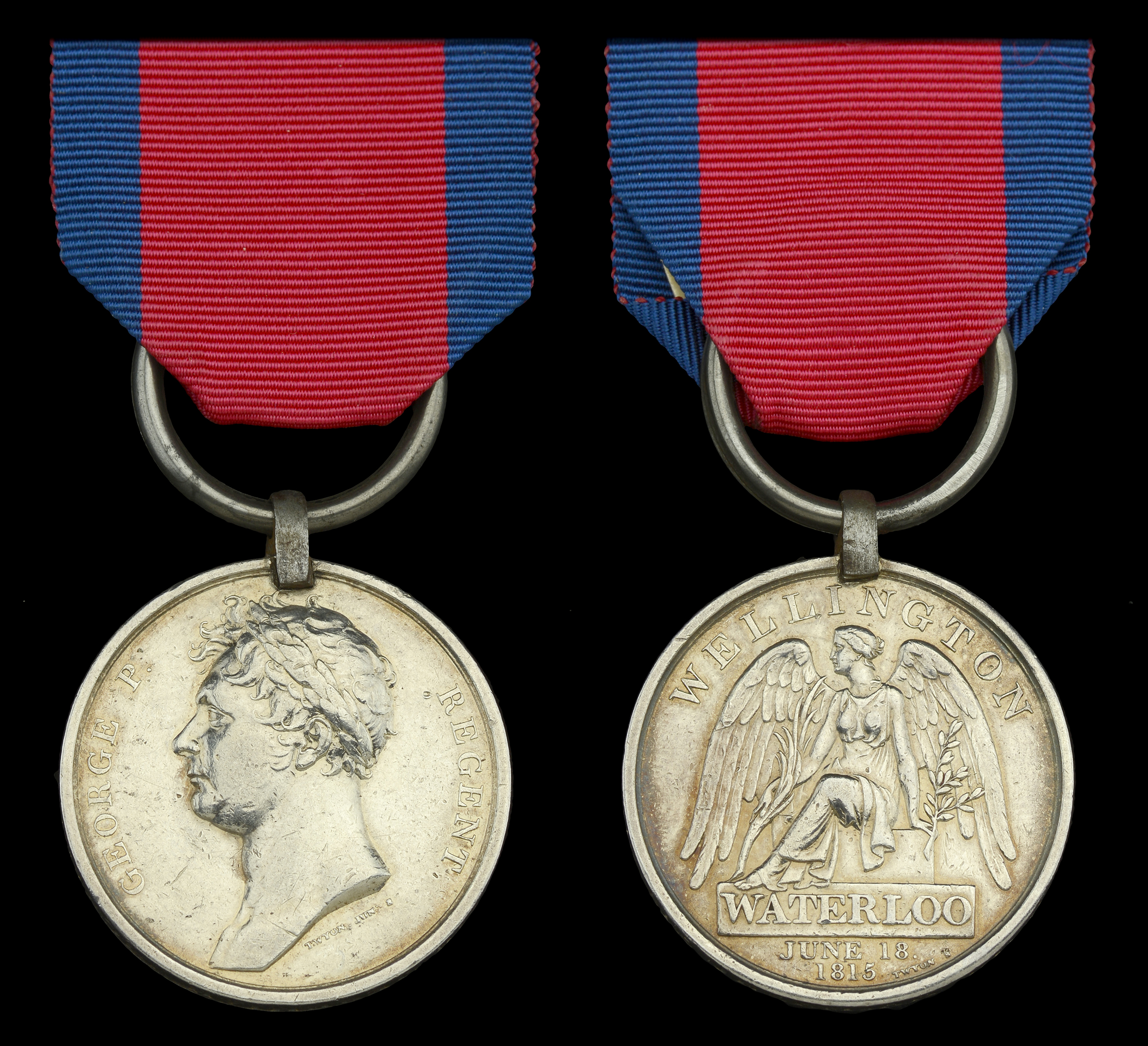 The important Waterloo medal awarded to Lieutenant-General Sir Jeremiah ...