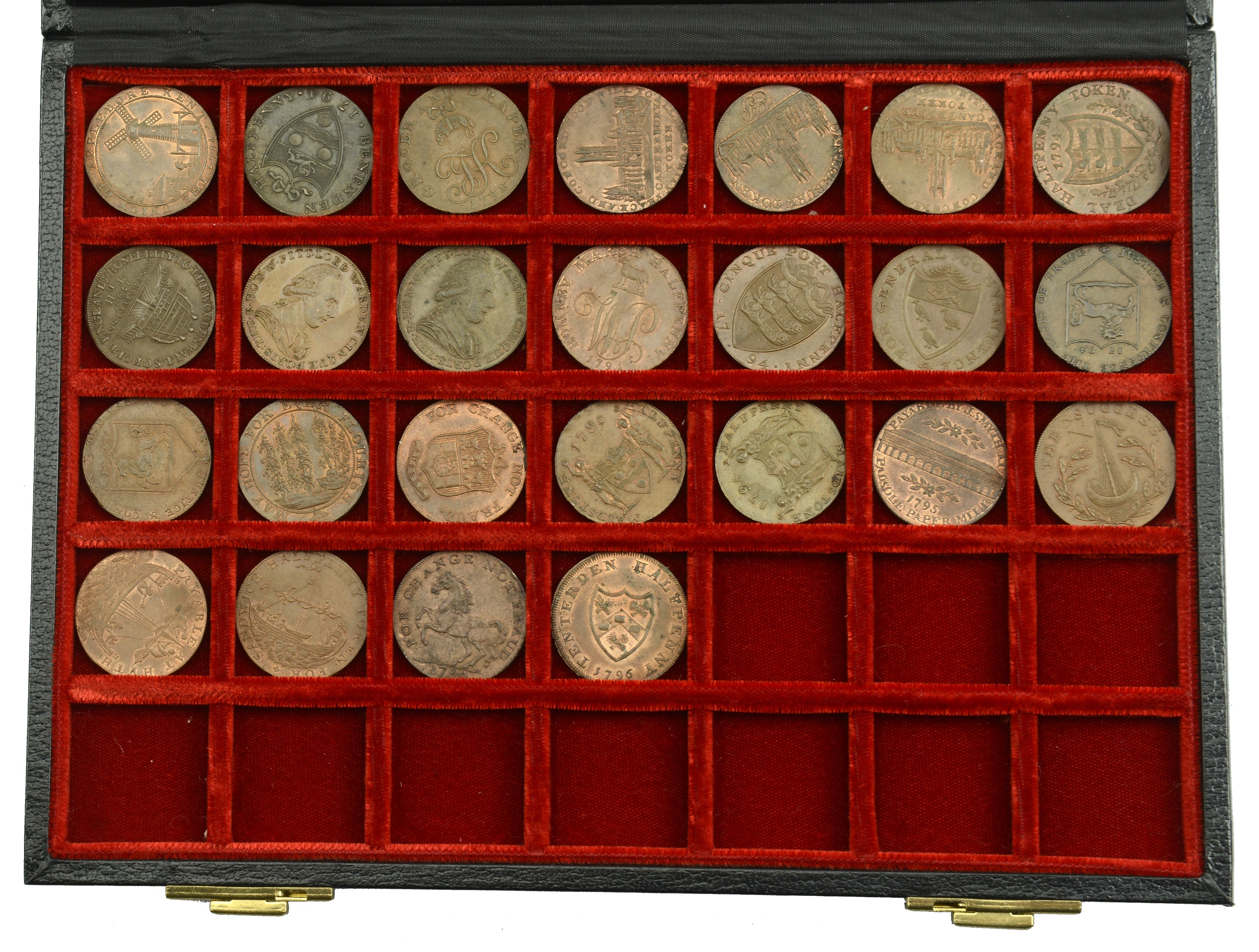 18th Century Tokens, KENT, Appledore, William Peckham, Halfpenny | Barnebys