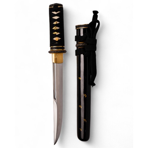 A JAPANESE STYLE TANTO, classically made with tempered blade... | Barnebys