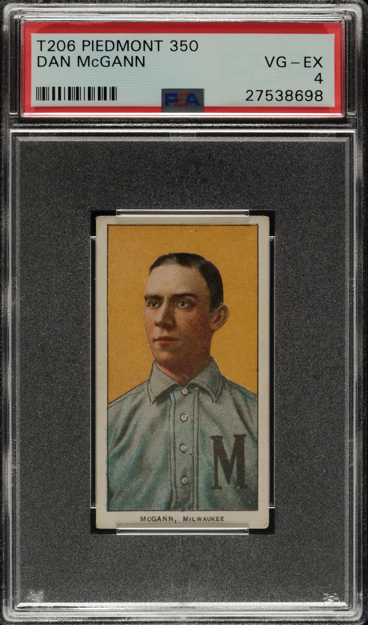 1909-1911 T206 White Border Dan McGann PSA VG-EX 4 | Barnebys