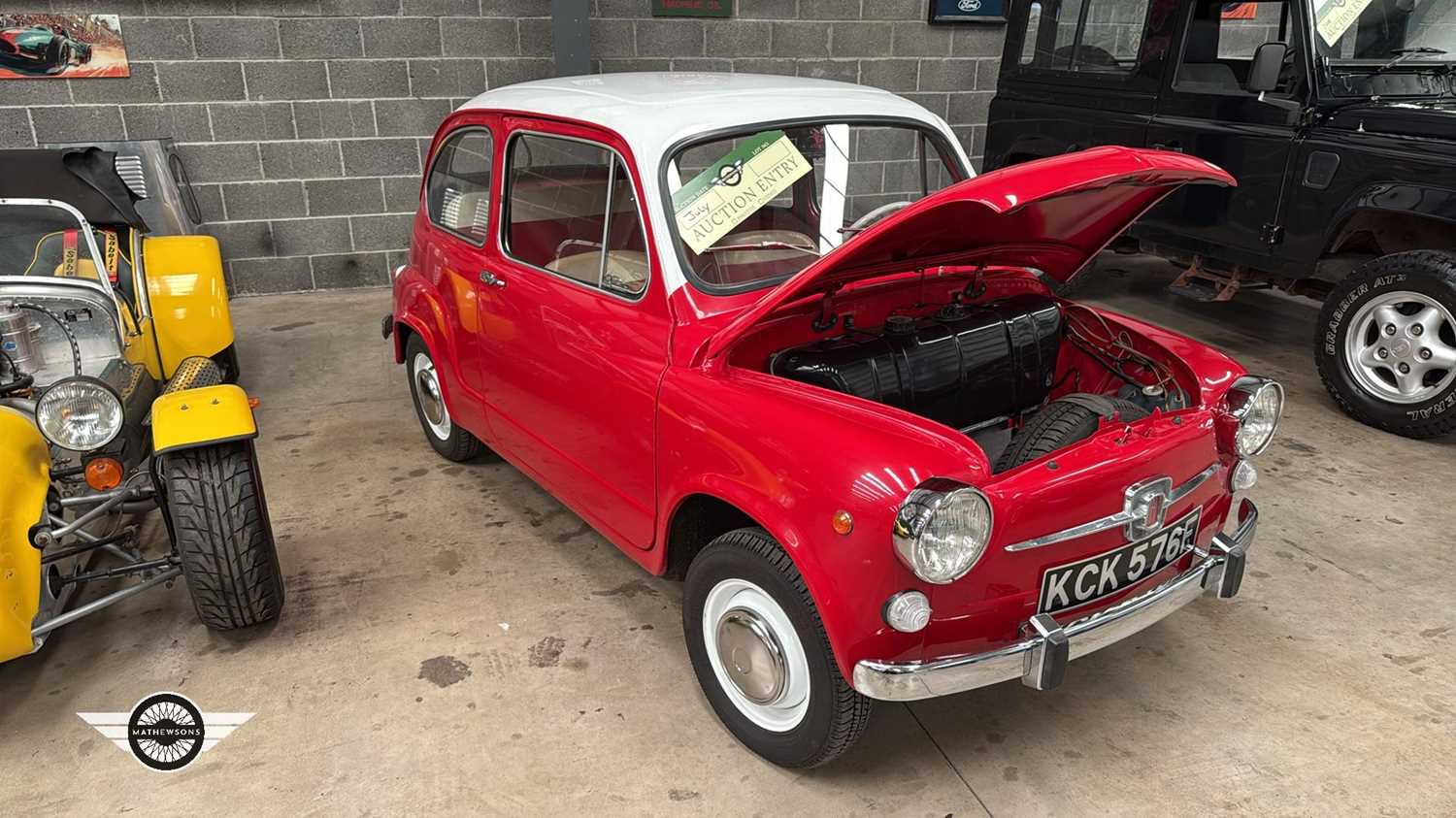 1968 FIAT 600 D | Barnebys