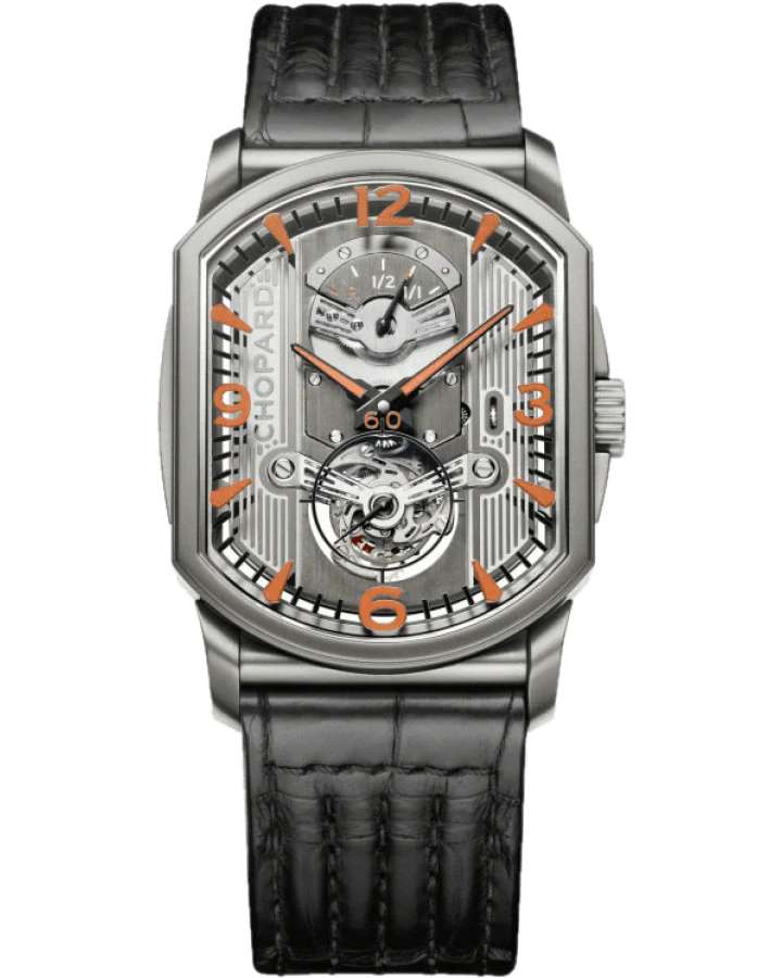 Chopard L.U.C Engine One Tourbillon Titanium Men's Watch | Barnebys