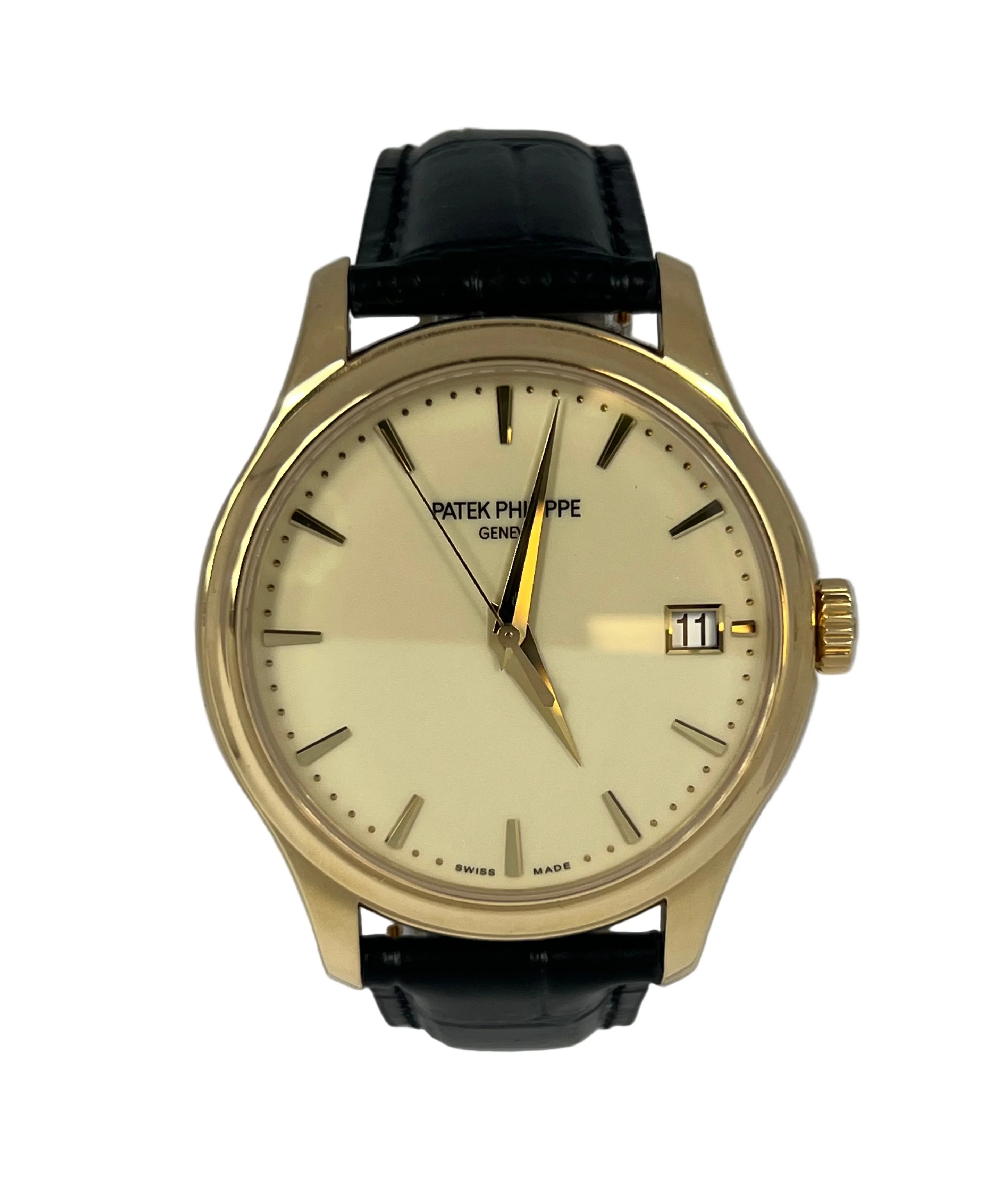 Patek Philippe Calatrava 18K Yellow Gold Men's Watch | Barnebys