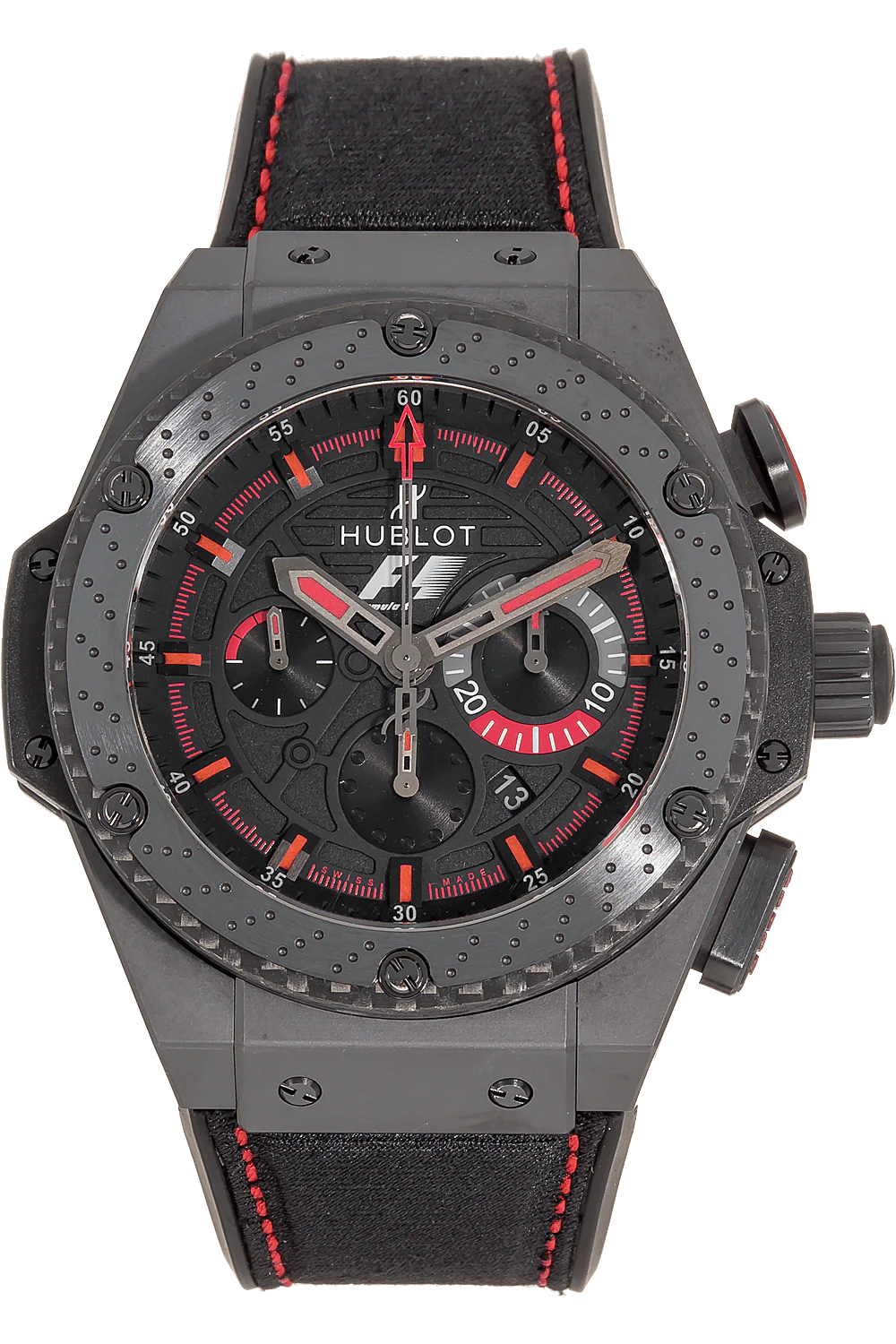 Hublot King Power F1 Limited Edition Ceramic & Titan Men's Watch | Barnebys