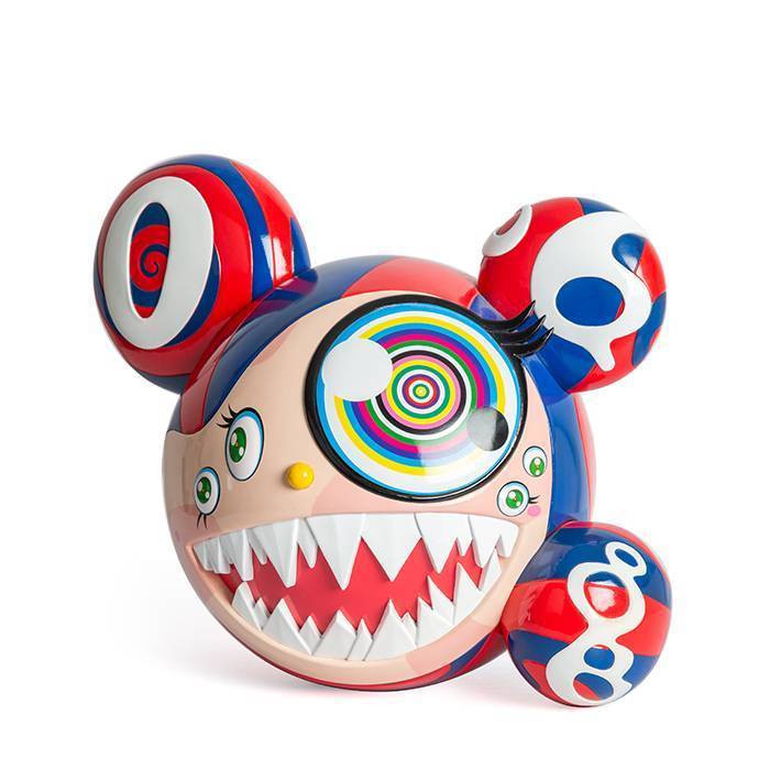 Takashi Murakami (Born in 1962), Mr DOB Figure (Red) - 2016 | Barnebys