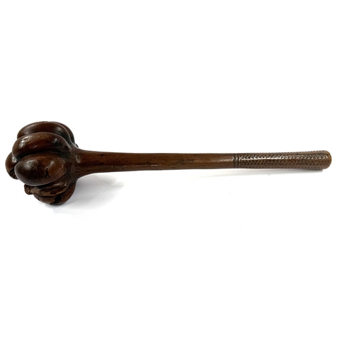 Oceanic Art A Fiji throwing club (i ula tavatava), Melanasi... | Barnebys