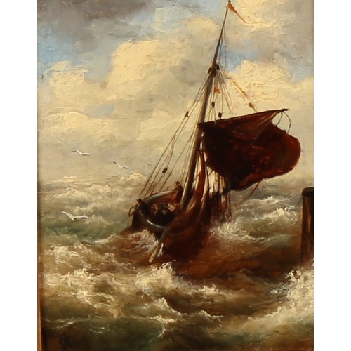 George Leighton Parkinson (1864 - 1938) Choppy Seas off The ... | Barnebys