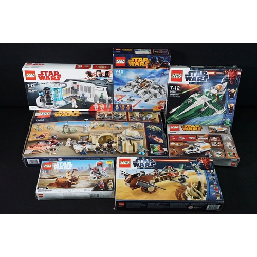 Lego - Seven boxed Lego Star Wars sets to include 75052 Mos ... | Barnebys