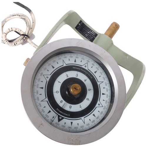 Yokogawa Denshikiki, a ship's magnetic repeater compass, mod... | Barnebys