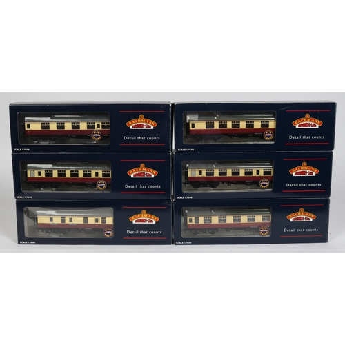 6 Bachmann Branch Line Passenger Coaches. All BR MkI example... | Barnebys