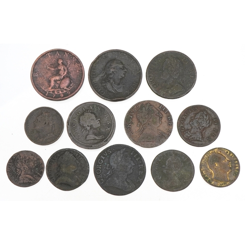 18th century and later British bronze coinage including Geor... | Barnebys