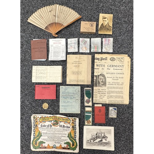 WW2 British PoW Medal Group to 4860227 Pte William Fox, 1st ... | Barnebys
