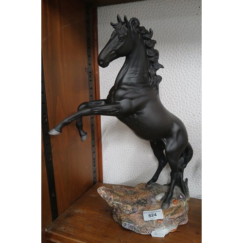 Beswick Cancara - the Black Horse. This was modelled from t... | Barnebys