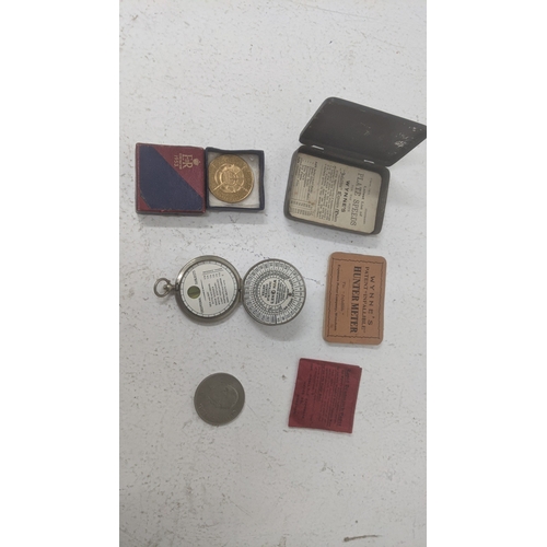 A cased Wynne's infallible hunter meter with user guide alon... | Barnebys