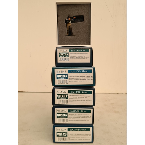 Five boxed Oryon Collection 1:32 scale American Civil War Se... | Barnebys