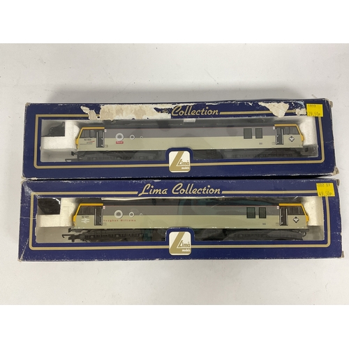 Two boxed Lima 00 gauge class 92 electric locomotives, both ... | Barnebys