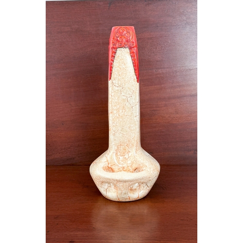 A West German pottery art vase - 1960s-70s, of phallic form,... | Barnebys