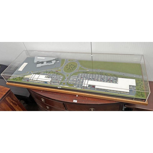 SCALE MODEL OF INVERALMOND RETAIL PARK PERTH, SCALE 1:500, 1... | Barnebys