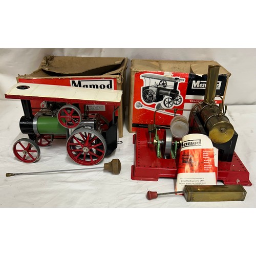 A Mamod TE1A traction engine, and a Mamod SE3 twin cylinder ... | Barnebys