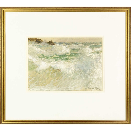 Samuel John Lamorna Birch 1869-1955 Rough seas at Lamorna wa... | Barnebys