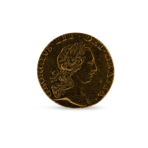 A 1762 GEORGE III QUARTER GUINEA GOLD ENGLISH COIN, EF, 22 c... | Barnebys