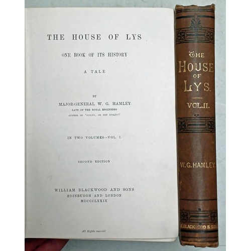 THE HOUSE OF LYS, ONE BOOK OF ITS HISTORY, A TALE BY MAJOR-G... | Barnebys