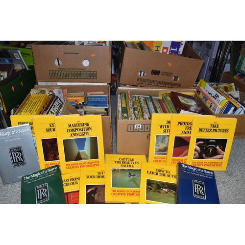 SEVEN BOXES OF ASSORTED BOOKS to include a large quantity of... | Barnebys