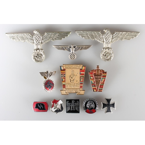 20th century Nazi German badges and insignia to include two ... | Barnebys