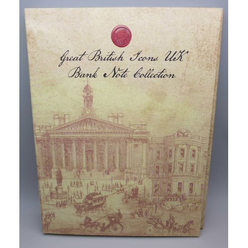 The London Mint Office Great British Icons UK Bank Note Coll... | Barnebys