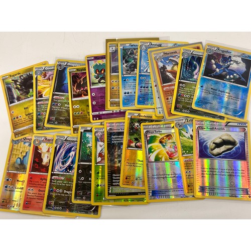 Twenty-two Holographic Pokémon cards including, vintage, bla... | Barnebys