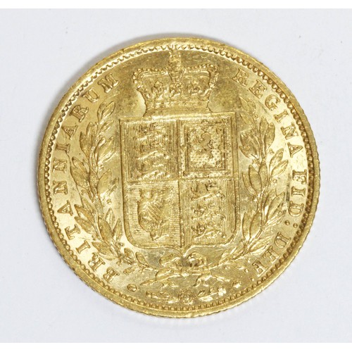Victoria (1837-1901), sovereign, 1853, second young head lef... | Barnebys
