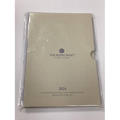 2024 Royal Mint UK Bunc Definitive Coin Set, 1p to £2, in a ... | Barnebys
