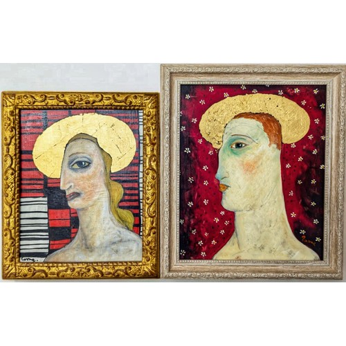 Simon Toone (English, b. 1967-) Bust of a Saint signed, do... | Barnebys