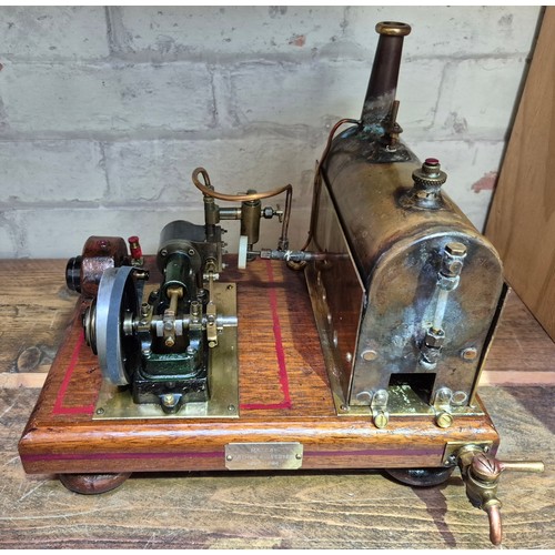 A Stuart Models steam engine converted to electric, mounted ... | Barnebys