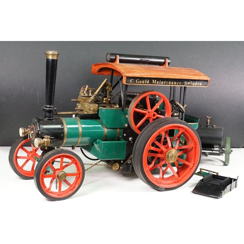 Steam Engine - Live steam 1/10 scale model of a Burrell Road... | Barnebys