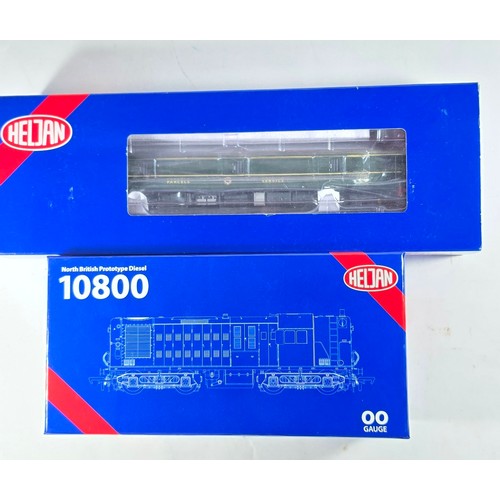 2 Heljan OO Locomotives. A North British prototype Bo-Bo die... | Barnebys