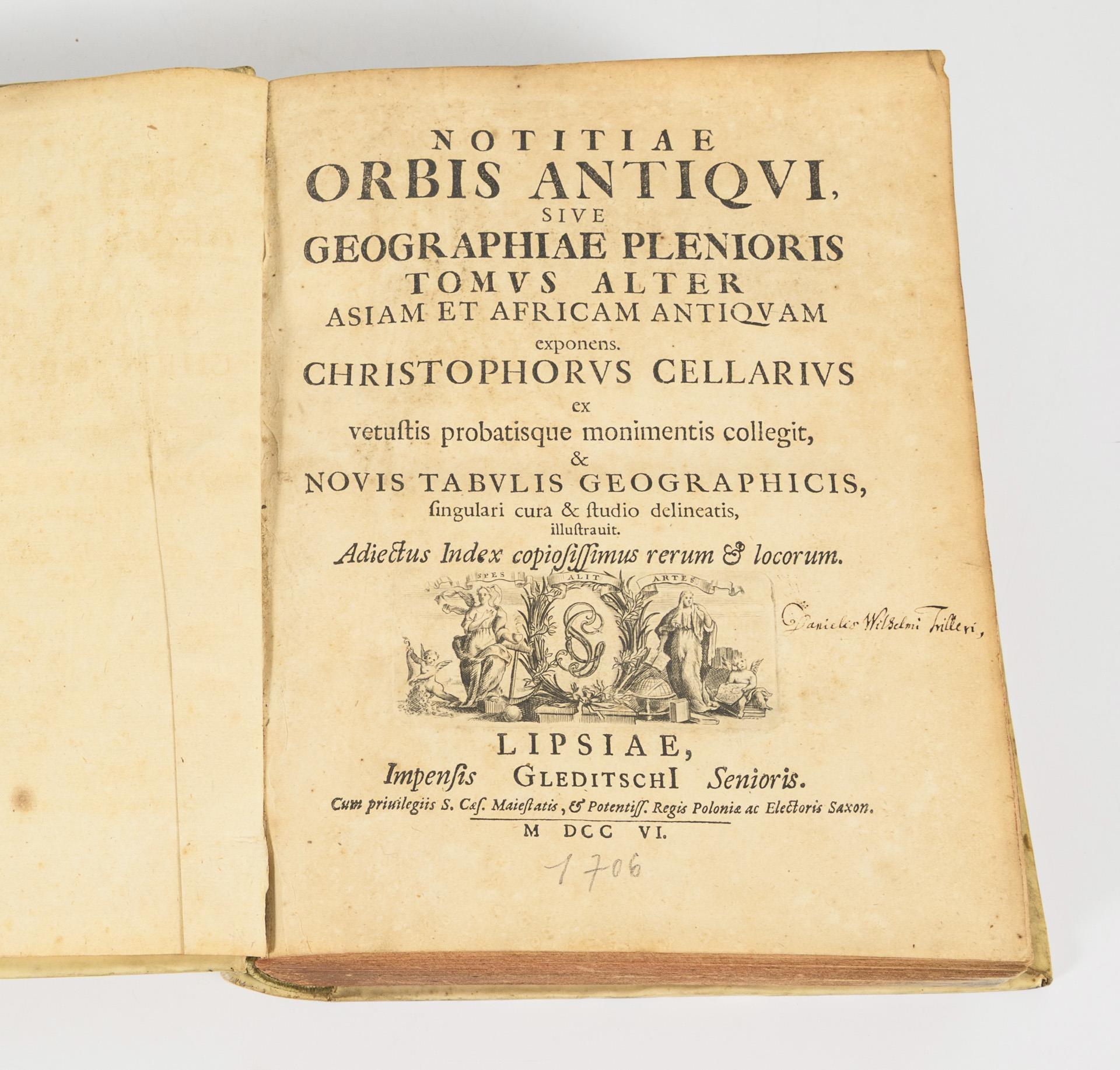 CELLARIUS, Christophorus, CELLARIUS, Christophorus, CELLARIUS ...