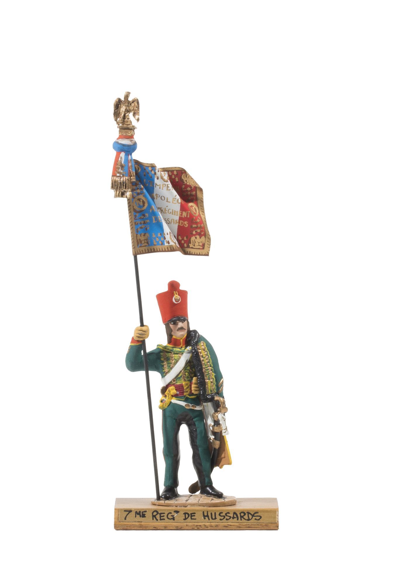 Guy Renaud. 1er Empire. 7ème Régiment de Hussards. Porte-éte - Lot 359 ...