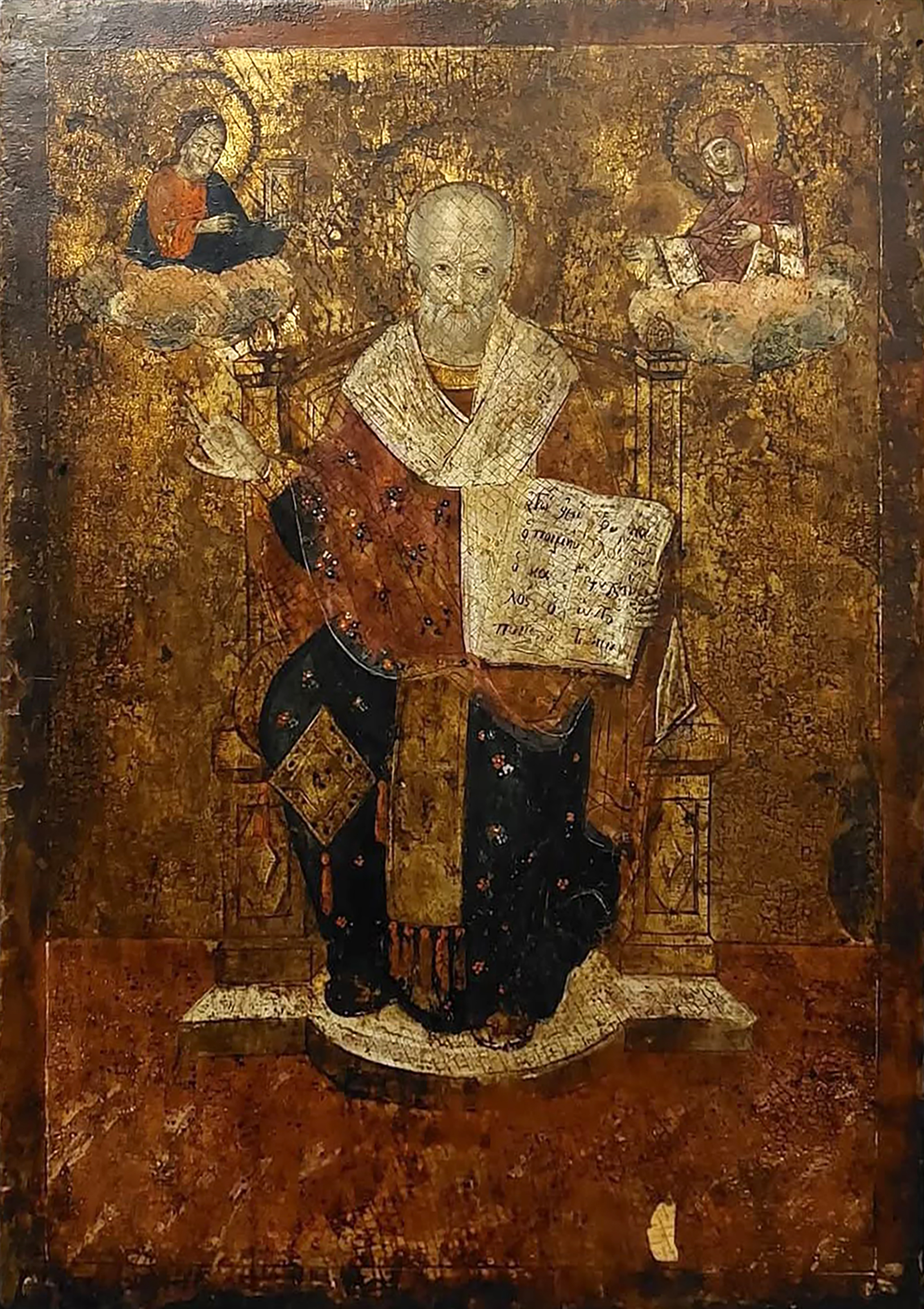 Greek icon from the 17th century | Barnebys